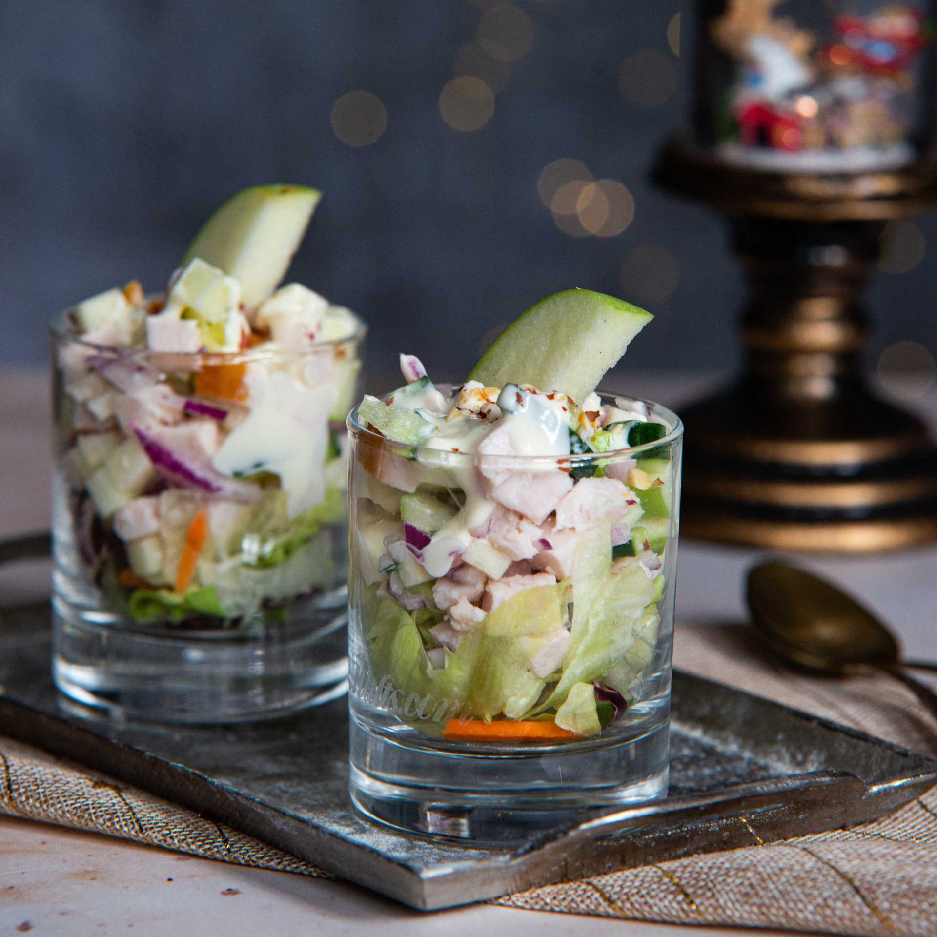 Kerst voorgerecht: frisse kipcocktail – Charlie's Kitchen